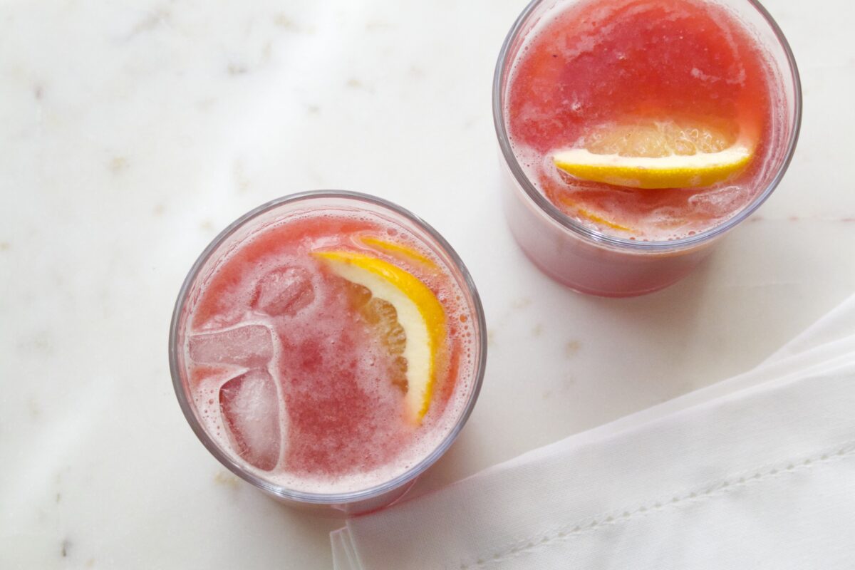 Hibiscus, Citrus and Berry Cooler - Washington Red Raspberries