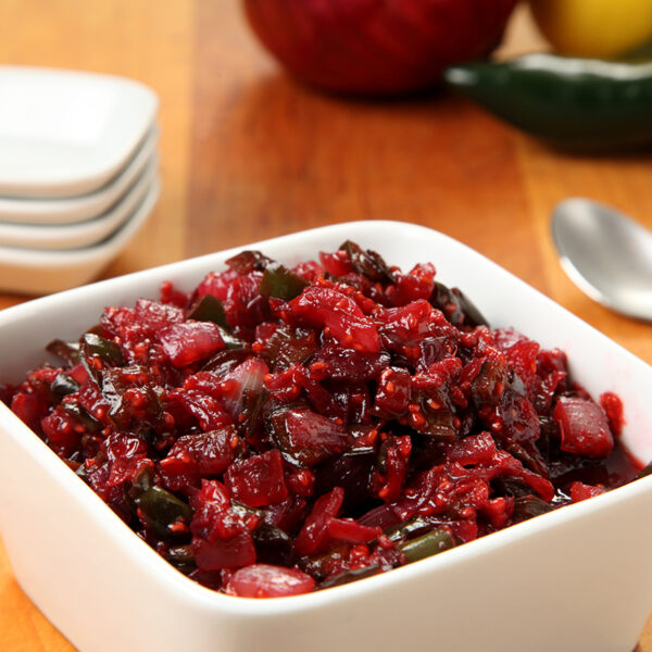 Lemon-Zested Raspberry Onion Chutney - Washington Red Raspberries