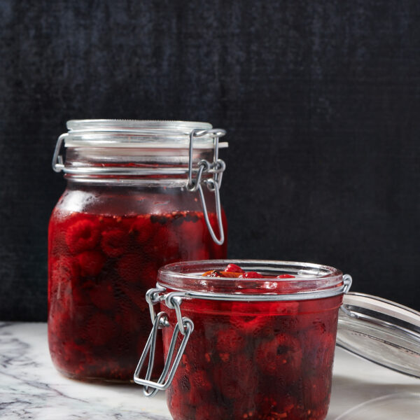 Pickled Raspberries - Washington Red Raspberries
