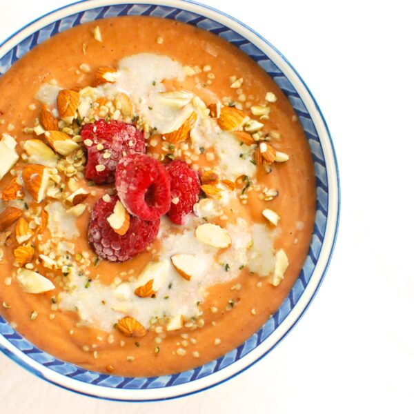 Raspberry Mango Smoothie Bowl - Washington Red Raspberries