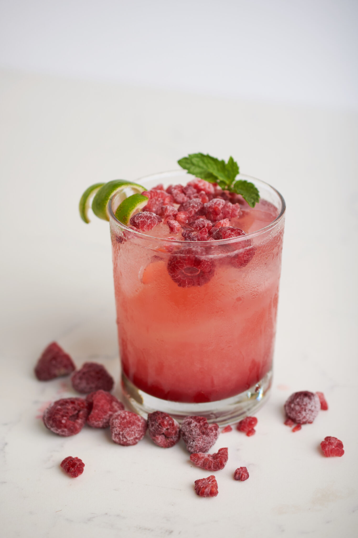 Razzy Refresher Limeade - Washington Red Raspberries